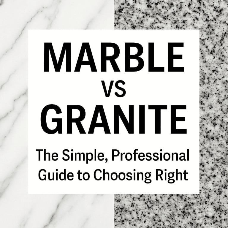 Marble vs Granite: A Simple, Professional Guide to Choosing Right ...